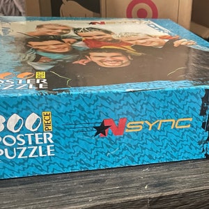 2000 Factory Sealed MB 300 Piece NSYNC Poster Puzzle, 24”x 36” - Etsy