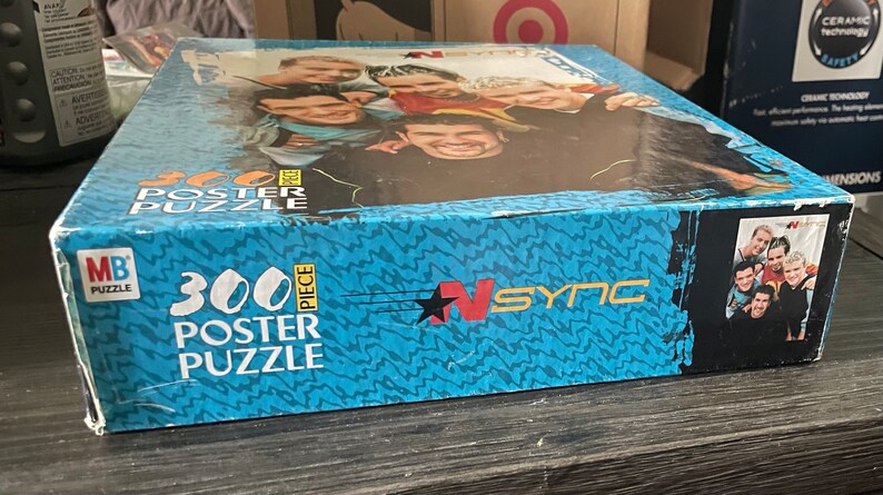 2000 Factory Sealed MB 300 Piece NSYNC Poster Puzzle, 24”x 36” - Etsy