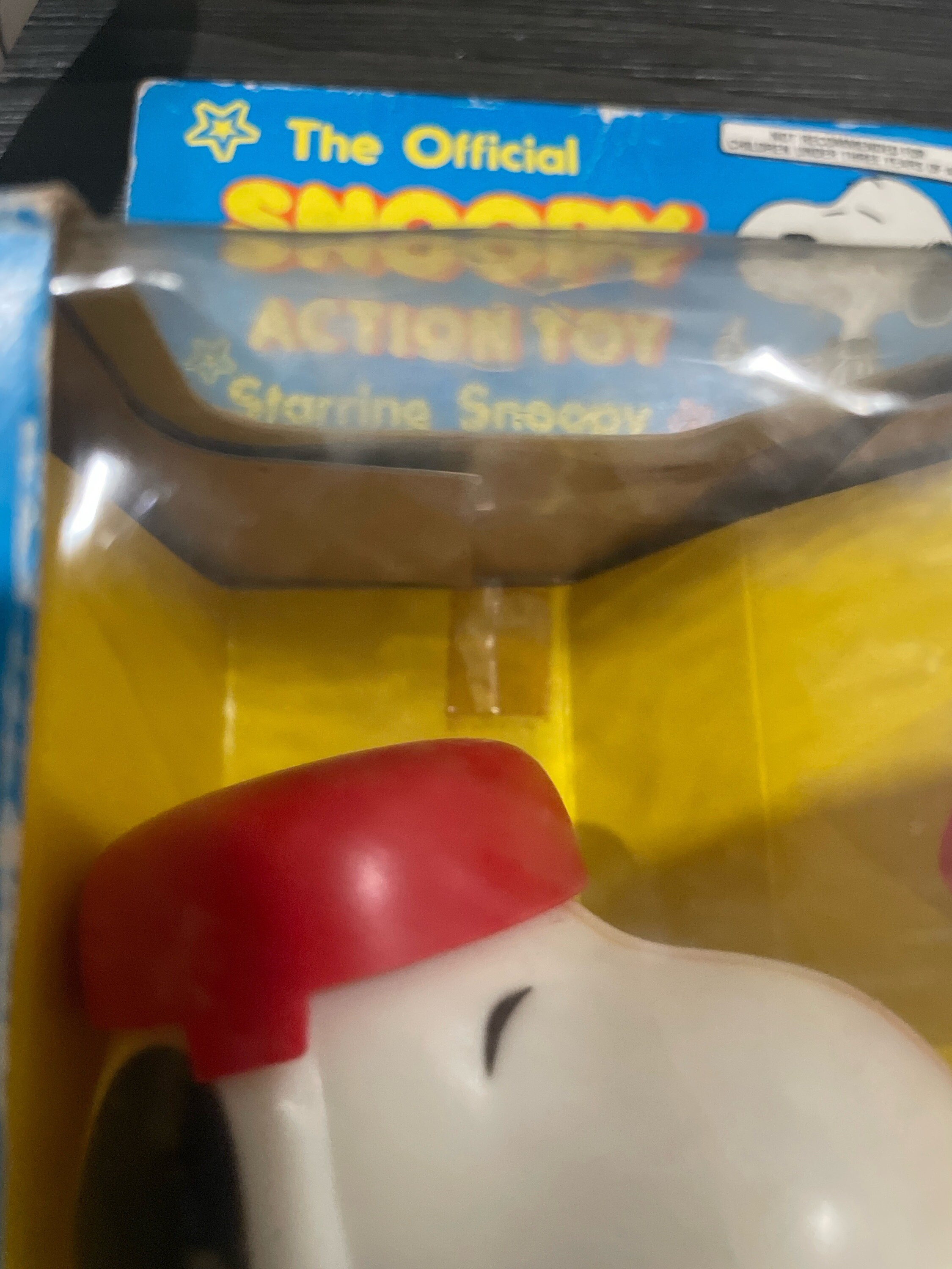 1958 New in Box Aviva Peanuts Snoopy Official Action Toy Ice Hockey ...