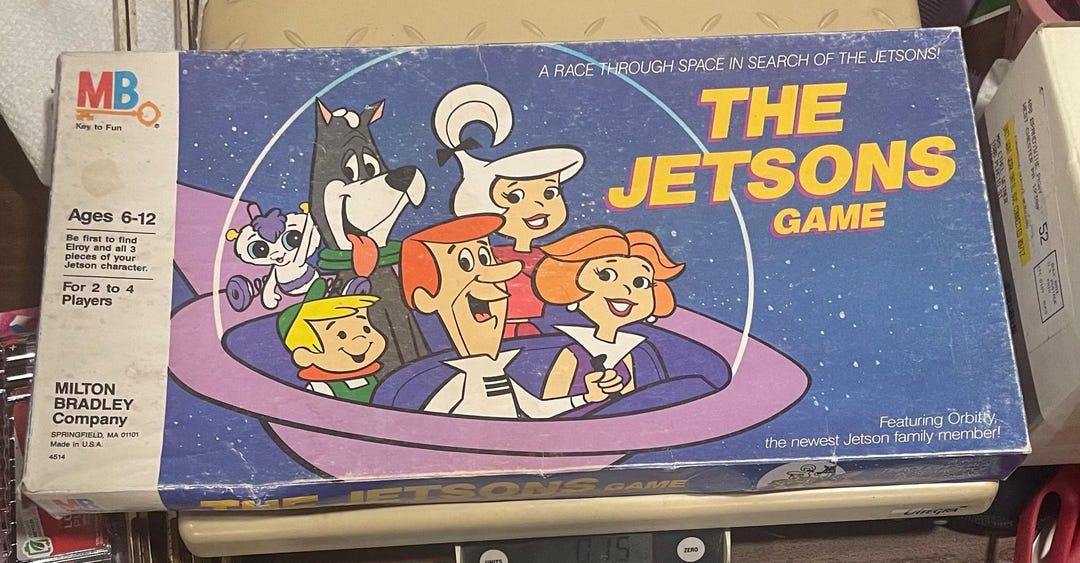 Factory Sealed 1985 the Jetsons Board Game Milton Bradley Box Damage - Etsy