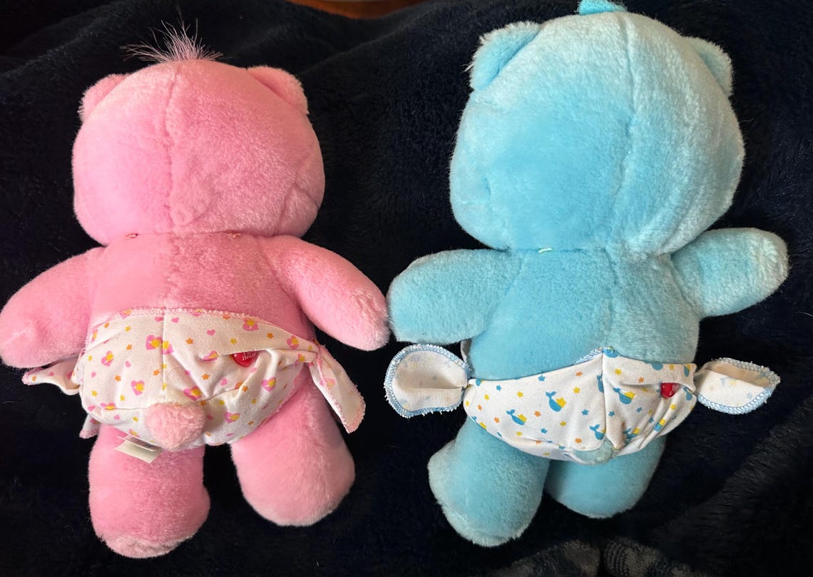 Care Bears Baby Hugs and Tugs 2002 Plush - Etsy