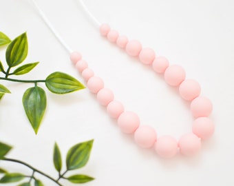 Baby Pink Necklace | Etsy