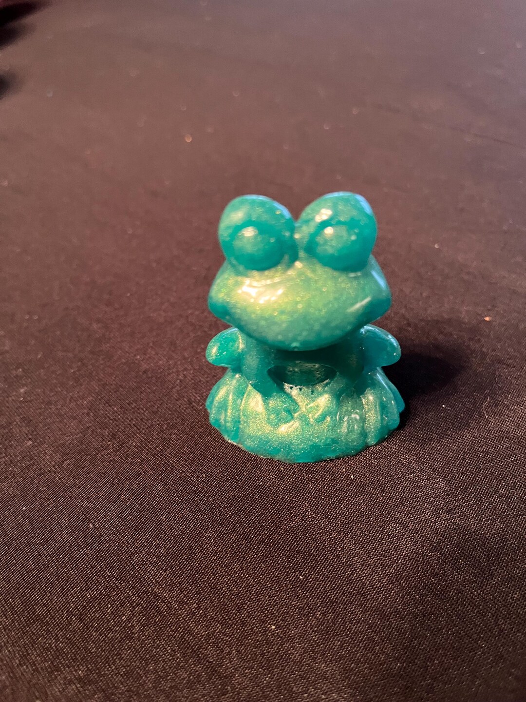 Unique Frog Animal Figurine - Etsy