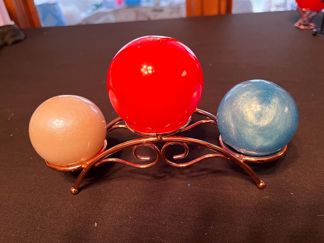 Epoxy Ball on Stand - Etsy