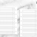 PRINTED 136: Four Vertical Grid Boxes CHOOSE SIZE - Etsy