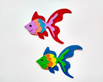 Fish cutouts | Etsy