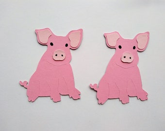 Pig cutout | Etsy