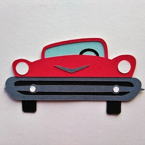Classic Car Decoration, Vintage Car Die Cut - Set of 4 - Etsy