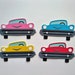 Classic Car Decoration Vintage Car Die Cut Set of 4 - Etsy