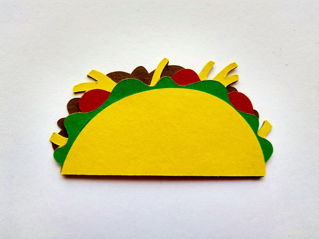 Taco Cutouts, Die Cut Tacos - Set of 6 - Etsy