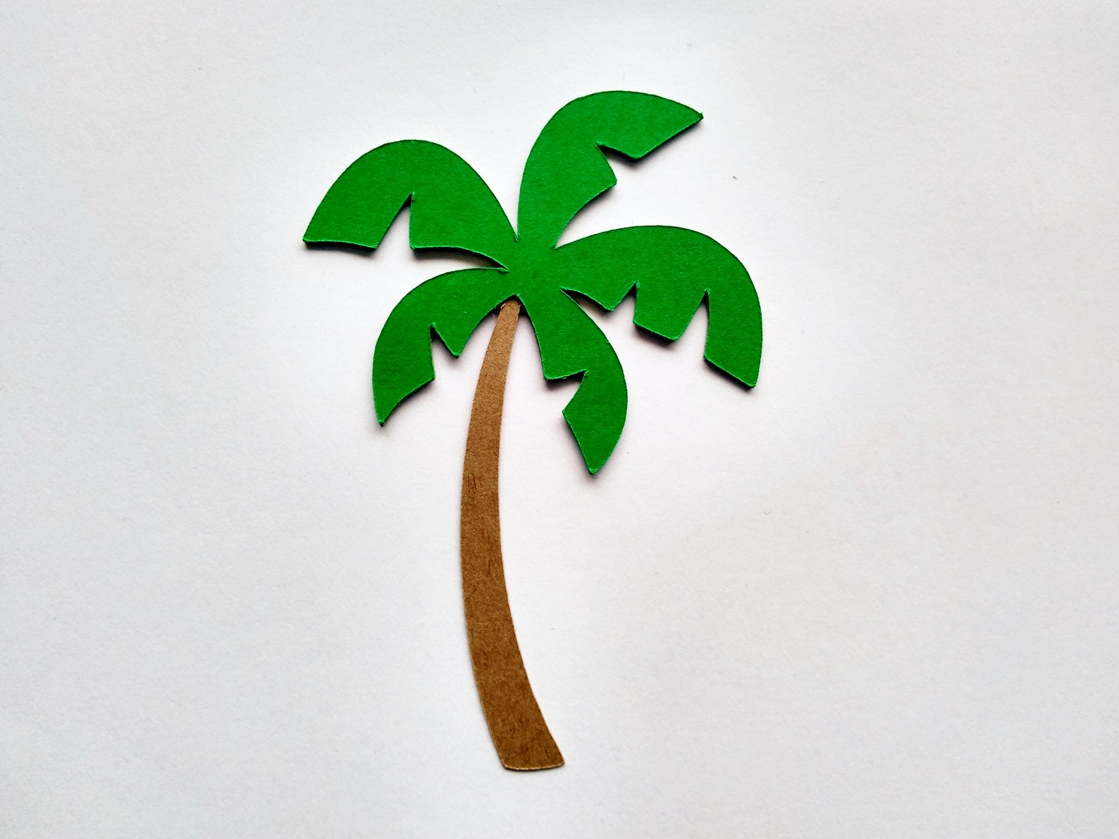 Palm Tree Decoration, Paper Palm Trees, Tree Cutouts - Pkg of 6 - Etsy