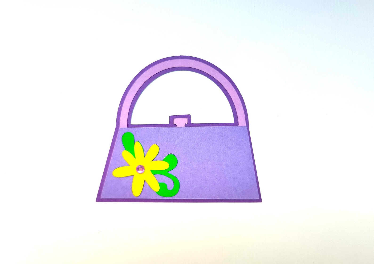 Die Cut Purses, Paper Handbags, Purse Decorations - Set of 4 - Etsy