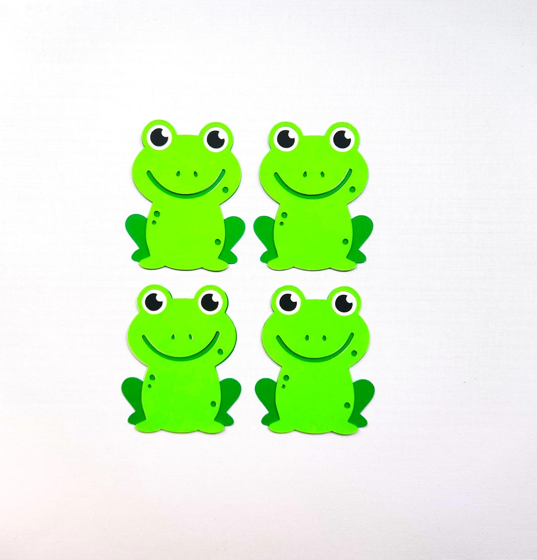 Frog Die Cuts, Paper Frogs - Set of 4 - Etsy
