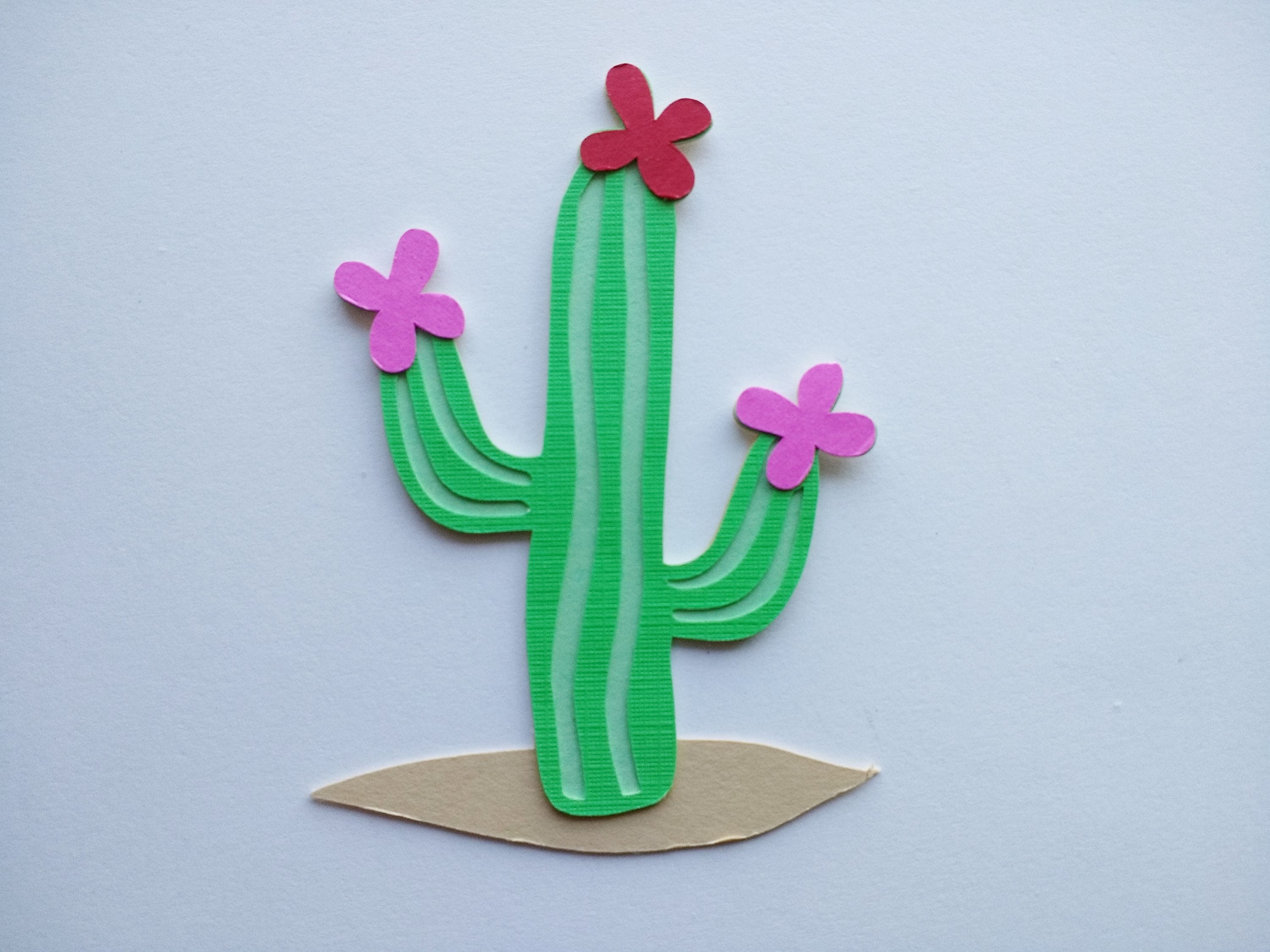 Cactus Cutout Cactus Decoration Paper Cactus Set of 4 - Etsy