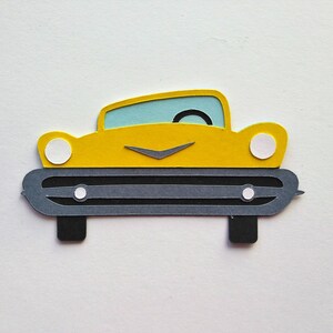 Classic Car Decoration, Vintage Car Die Cut - Set of 4 - Etsy