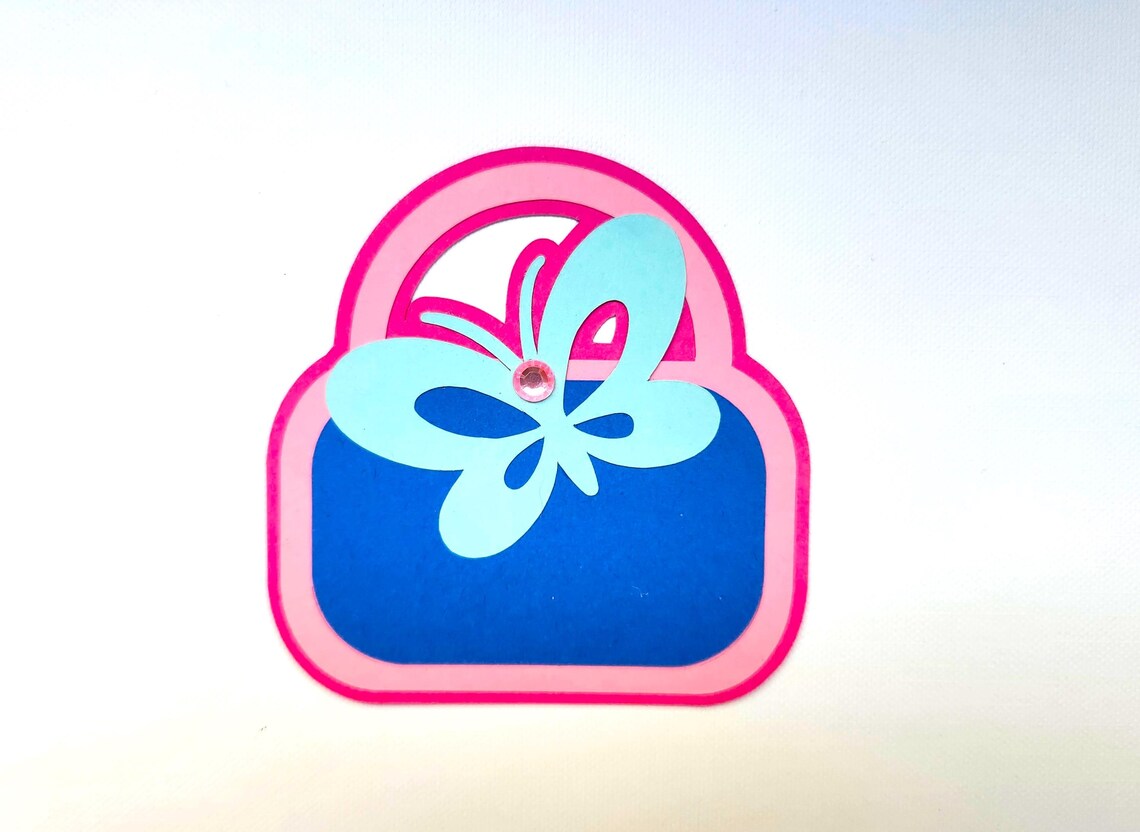 Die Cut Purses, Paper Handbags, Purse Decorations - Set of 4 - Etsy