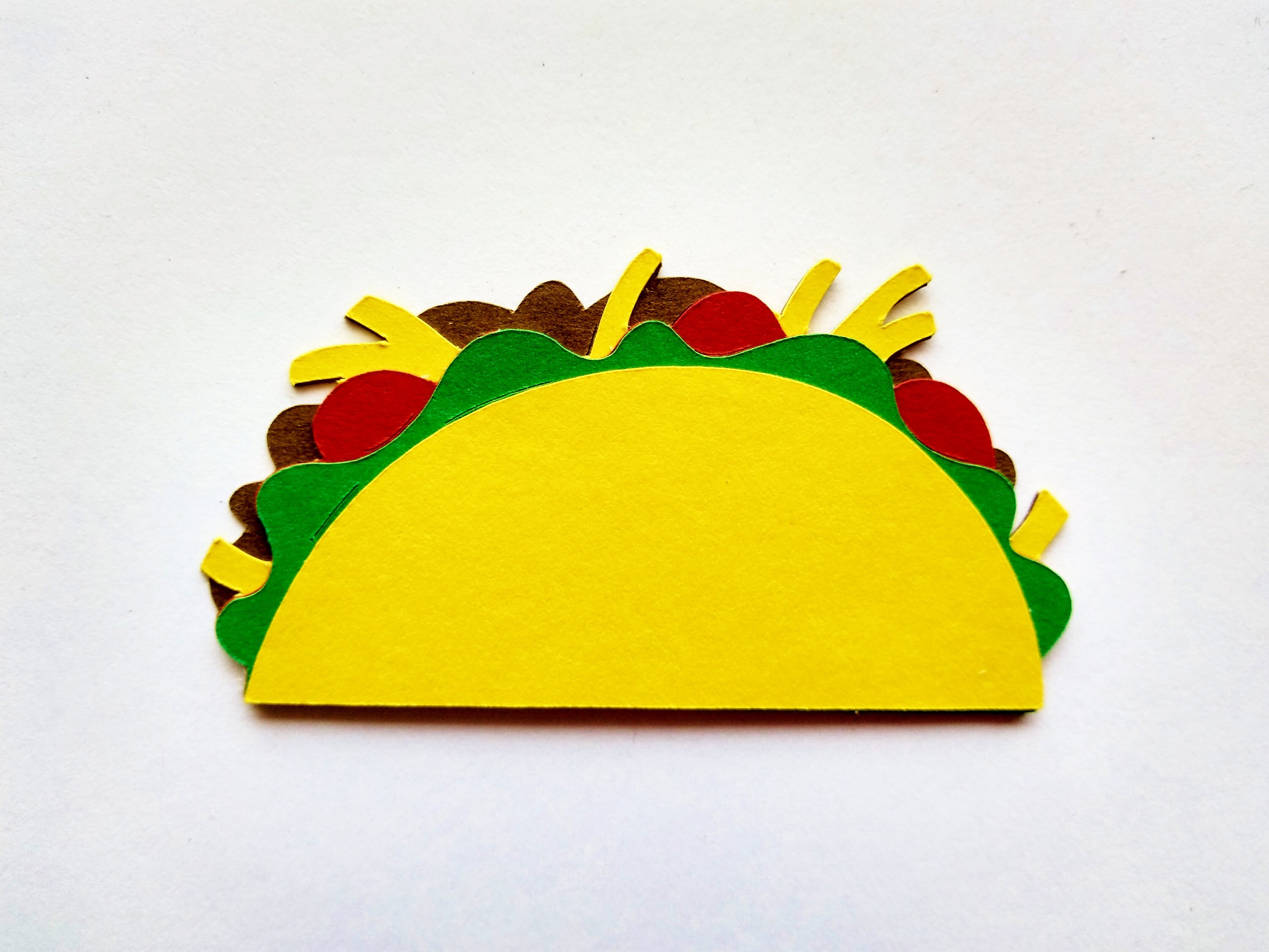 Taco Cutouts Die Cut Tacos Set of 6 - Etsy Australia