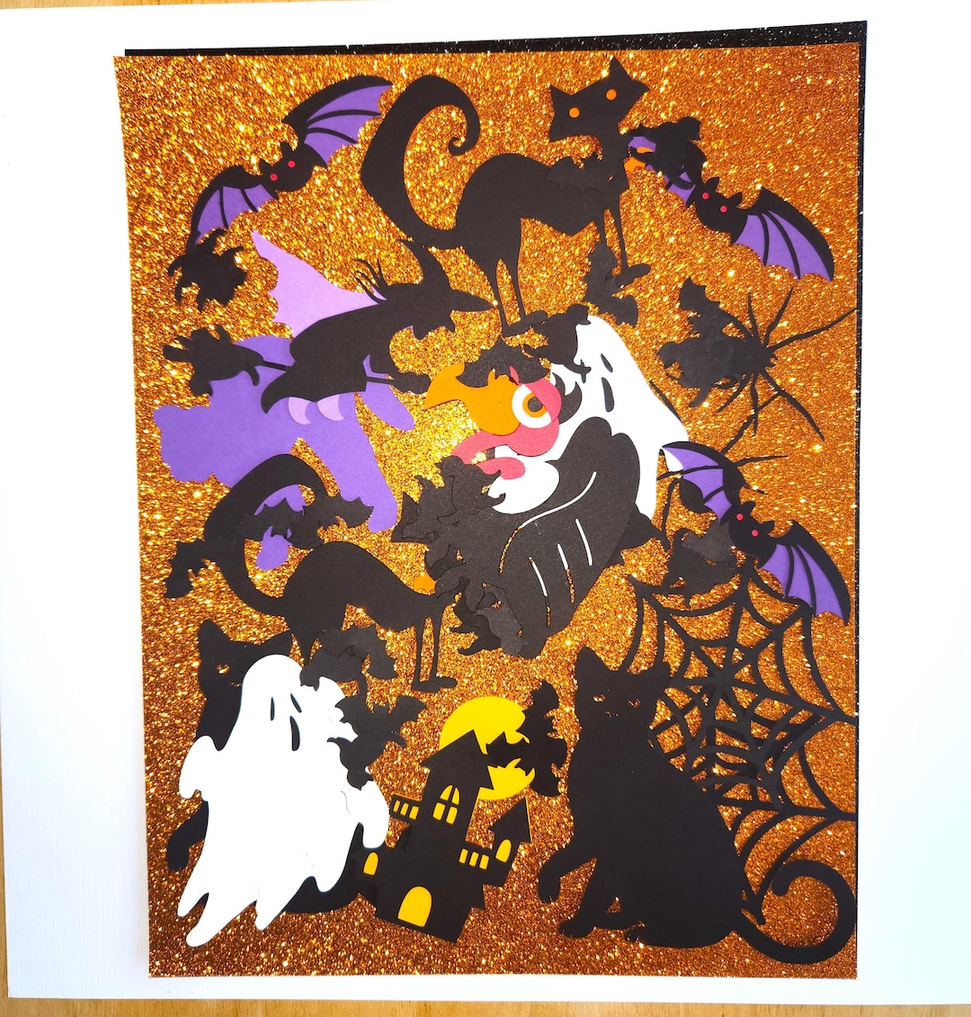 Halloween Grab Bag, Halloween Decorations, Halloween Die Cuts - Pkg of ...