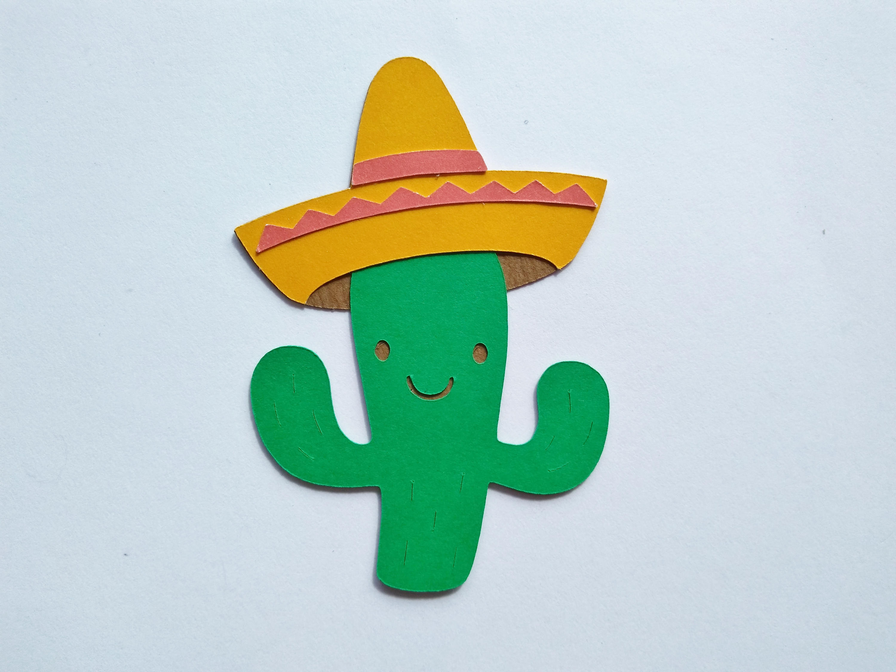 Die Cut Cactus, Paper Cactus, Fiesta Decor - Set of 4 - Etsy