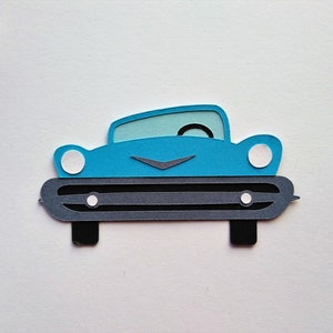 Classic Car Decoration, Vintage Car Die Cut - Set of 4 - Etsy