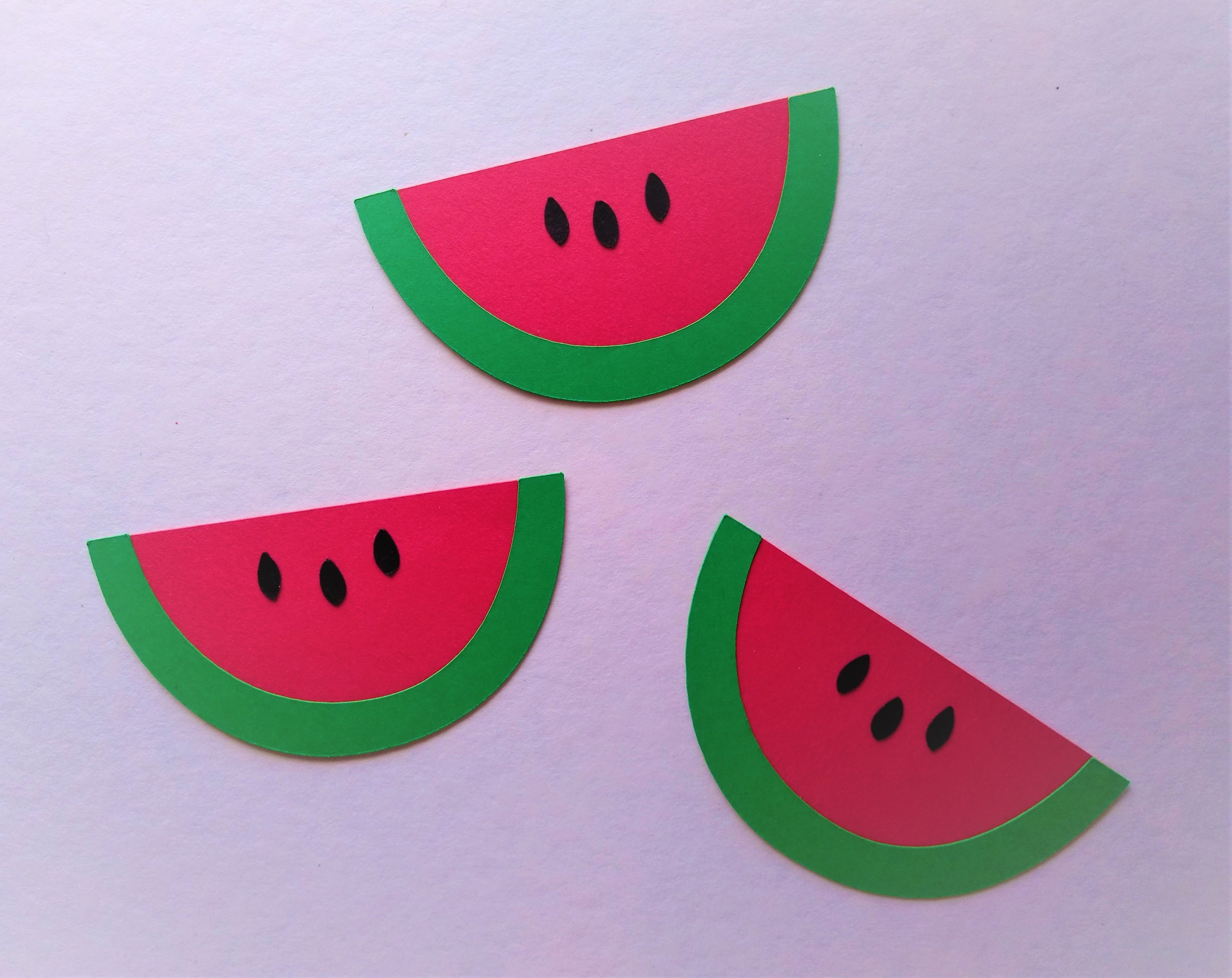 Watermelon Die Cut Beach Party Decoration Watermelon Cutout | Etsy