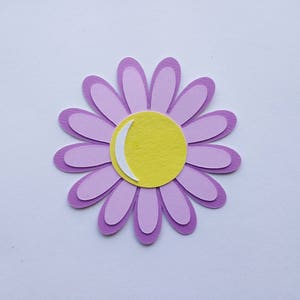 Daisy Die Cuts, Paper Daisies, Flower Cutouts - Set of 6 - Etsy