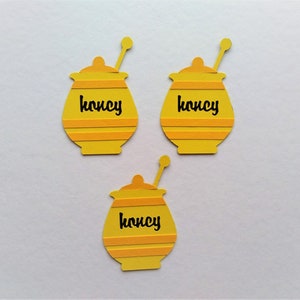 Honey Pot Die Cut, Honey Pot Decoration - Set of 6 - Etsy