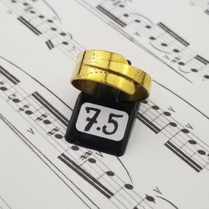Large Custom Alto Saxophone Ring Made From Authentic Musical Music ...