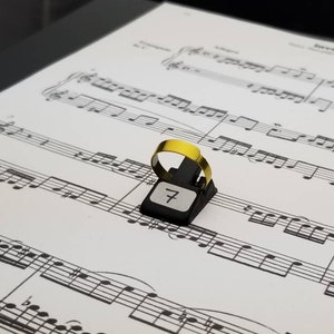 Trombone Rings Made From Authentic Musical Instrument Adjustable Flexible Fit Vintage Band Music ...