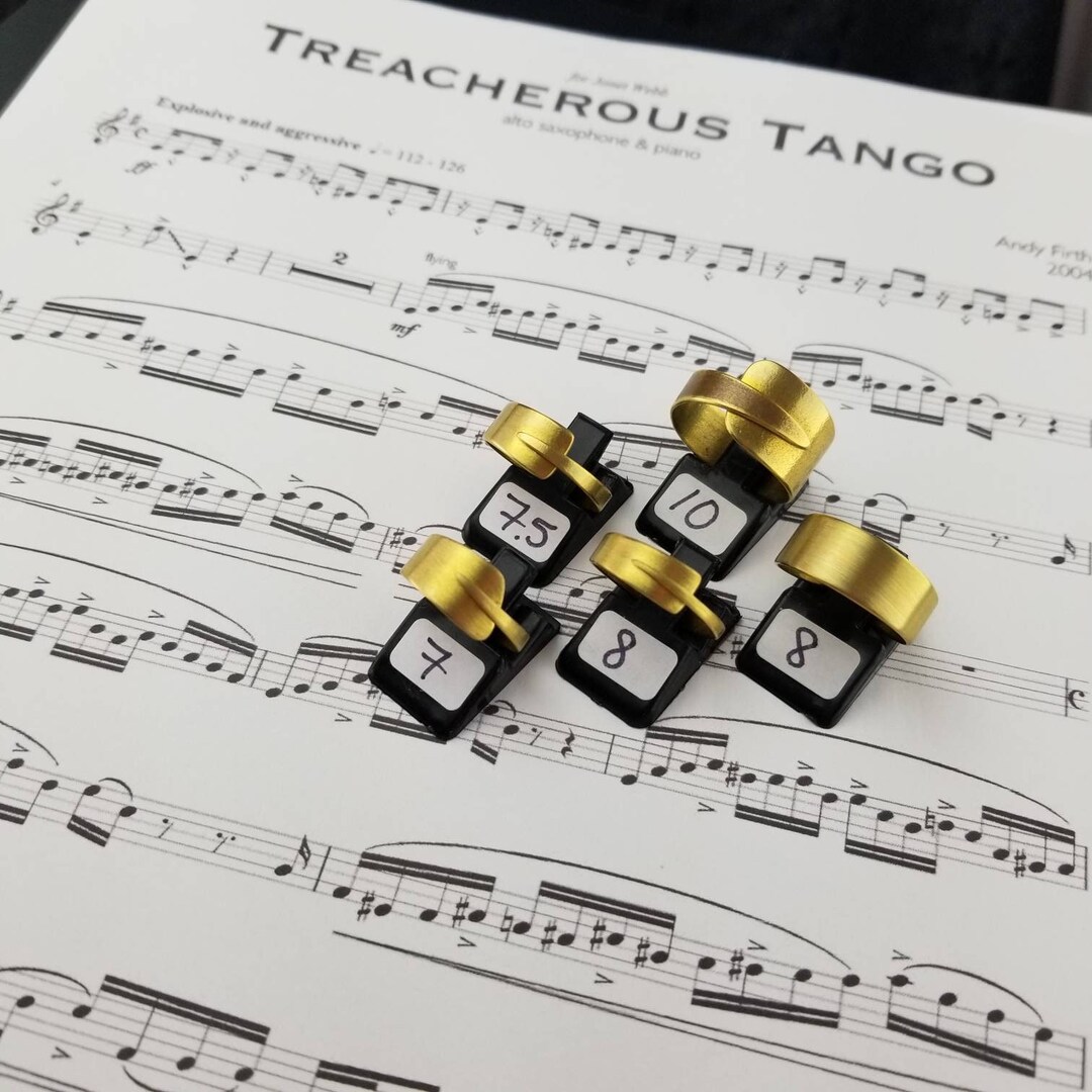 Alto Saxophone Ring Made From Authentic Musical Music Instrument ...