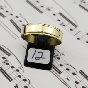 Large Custom Alto Saxophone Ring Made From Authentic Musical Music ...