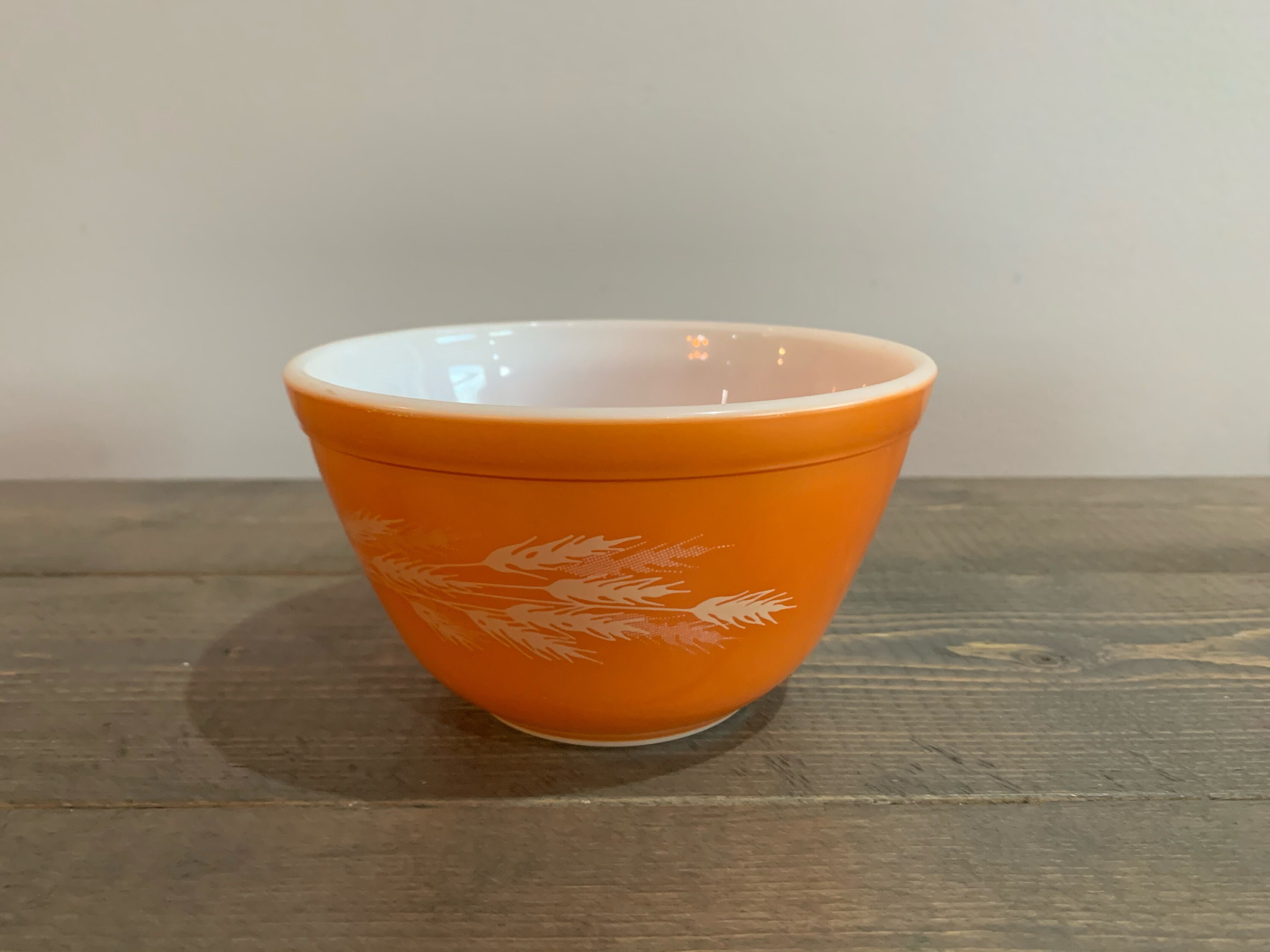 Vintage Pyrex Harvest Wheat Design Nesting Rust and Orange - Etsy España