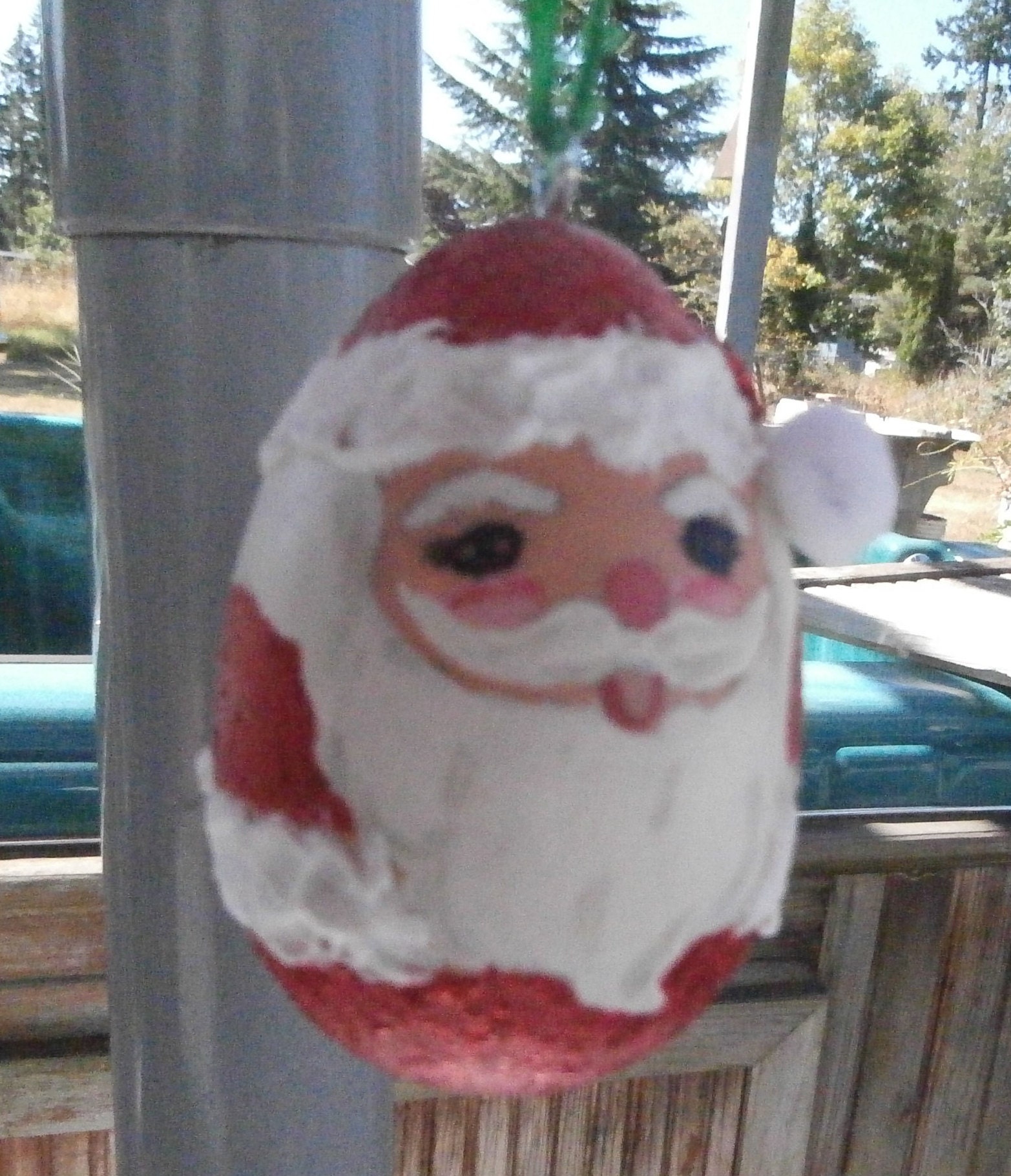 Egg Santa and Mrs Clause ,christmas Tree Decor, Free Standing Wonderful ...