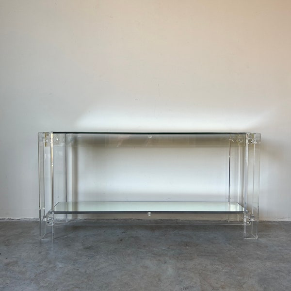 Two Tier Console Table - Etsy