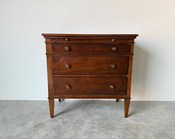 1980s Vintage Hickory White Regency Nightstand - Etsy