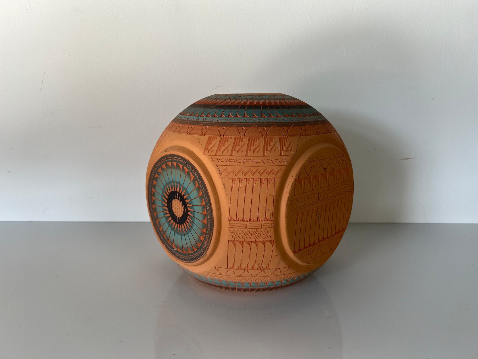 1990's Dennison Billy Narcio Native American Navajo Art Pottery Vase - Etsy