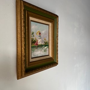 1960's Ramon H. Figurative Impressionist Oil Painting, Framed - Etsy