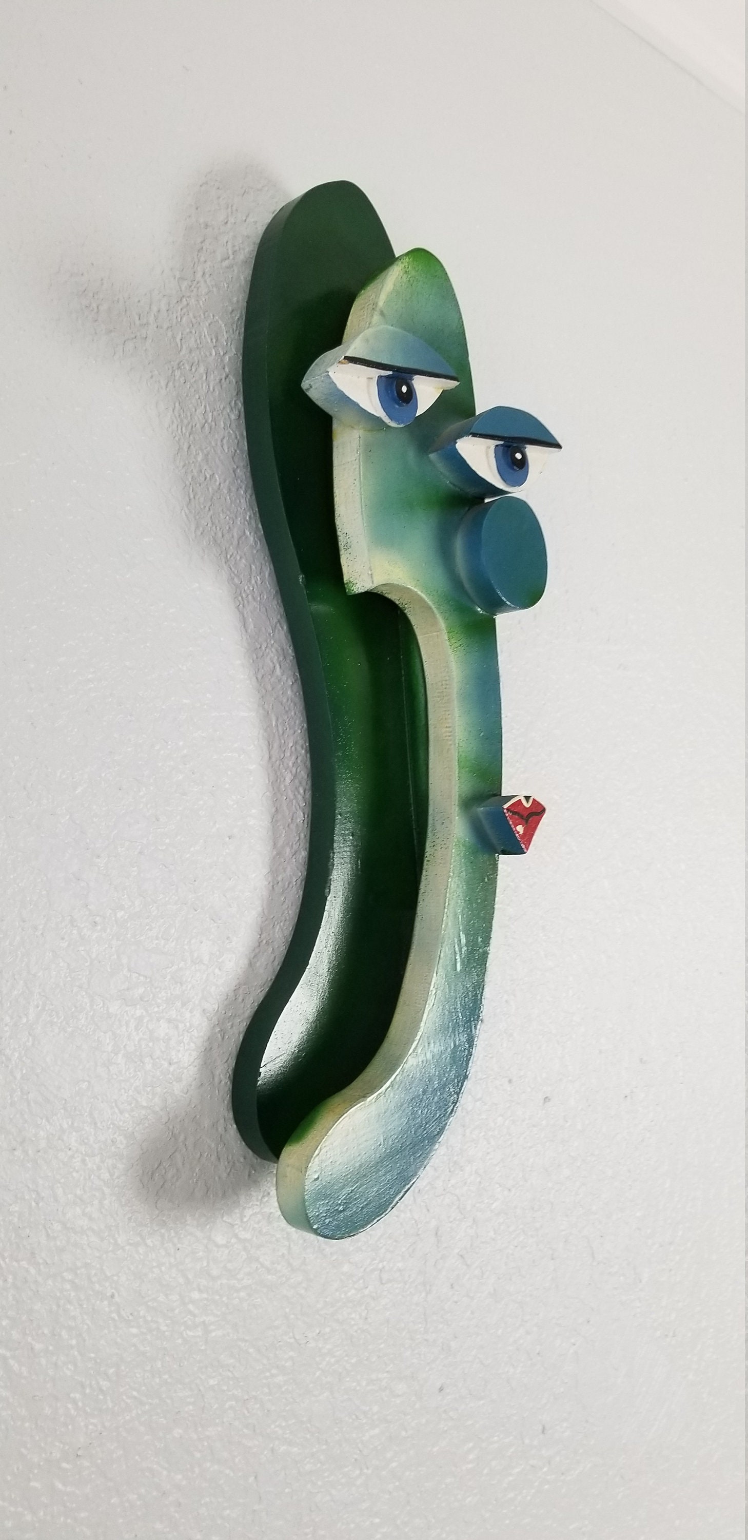 Joseph Derr Cubist Shape Art Wood Sculpture . | Etsy