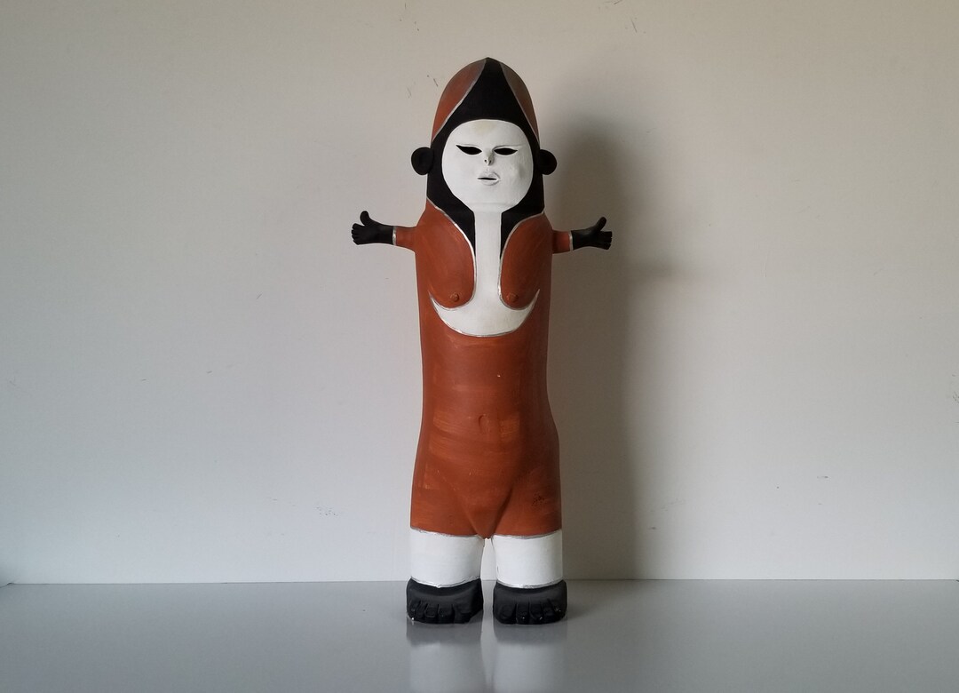 1978 Abstract Frank Colson Art Pottery Sculpture - Etsy