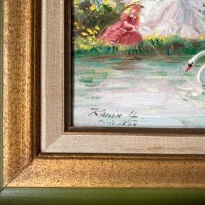 1960's Ramon H. Figurative Impressionist Oil Painting, Framed - Etsy