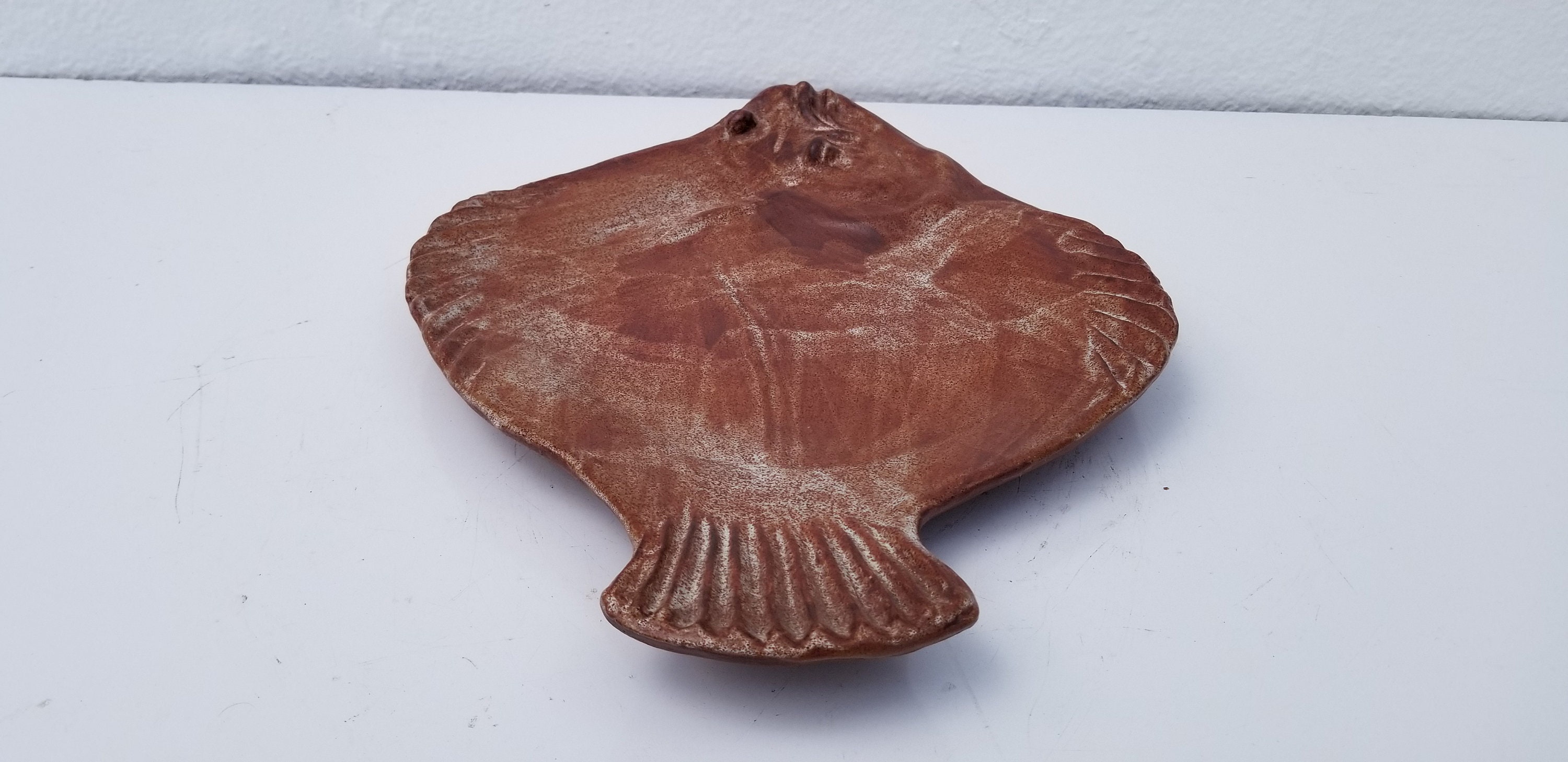 Vintage Thora Ovenware Art Pottery Fish Dish . | Etsy
