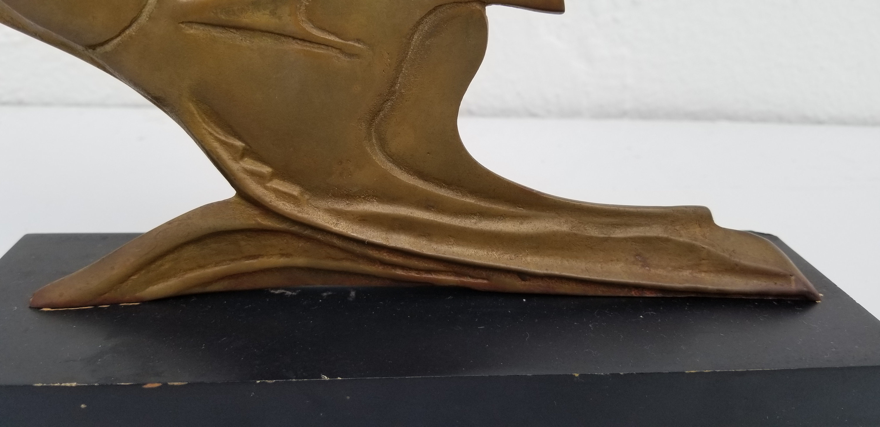 Vintage Brass Fish Table Sculpture . | Etsy