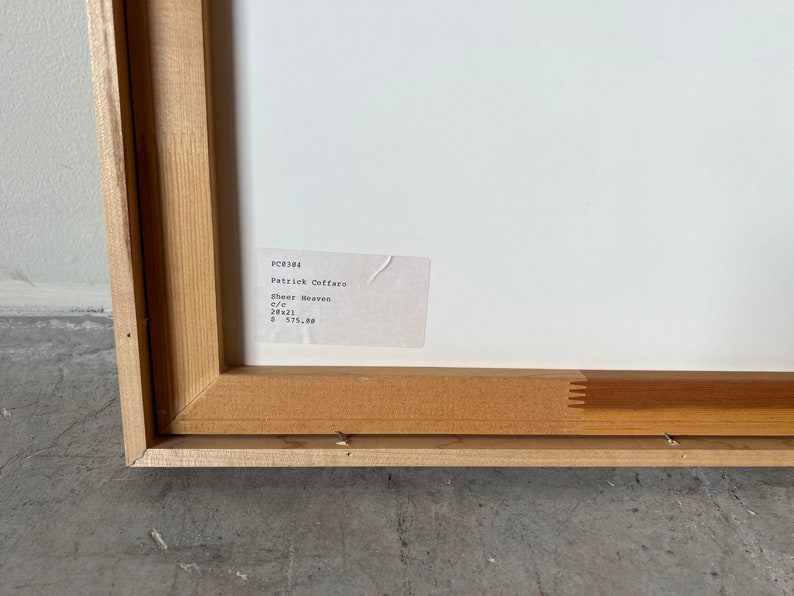 Patrick Coffaro (B. 1941) " Slim and Fit - Shine Coll " Mixed Media ...