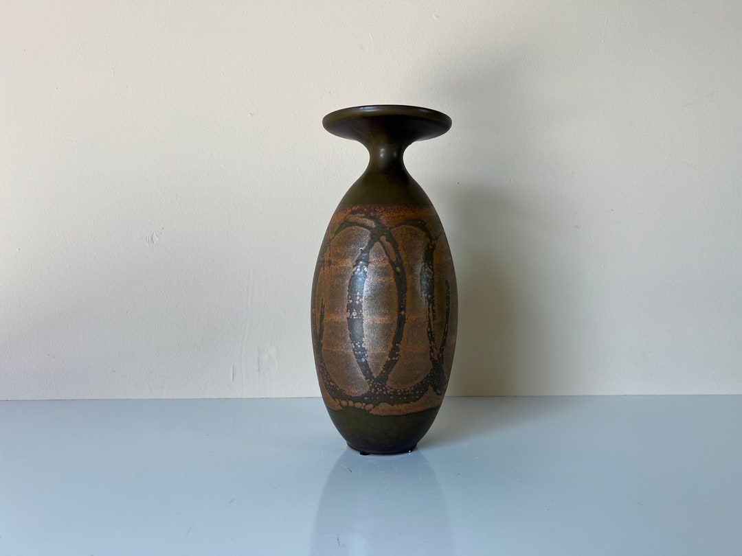 Mid-century Designs West Pottery Vase - Etsy