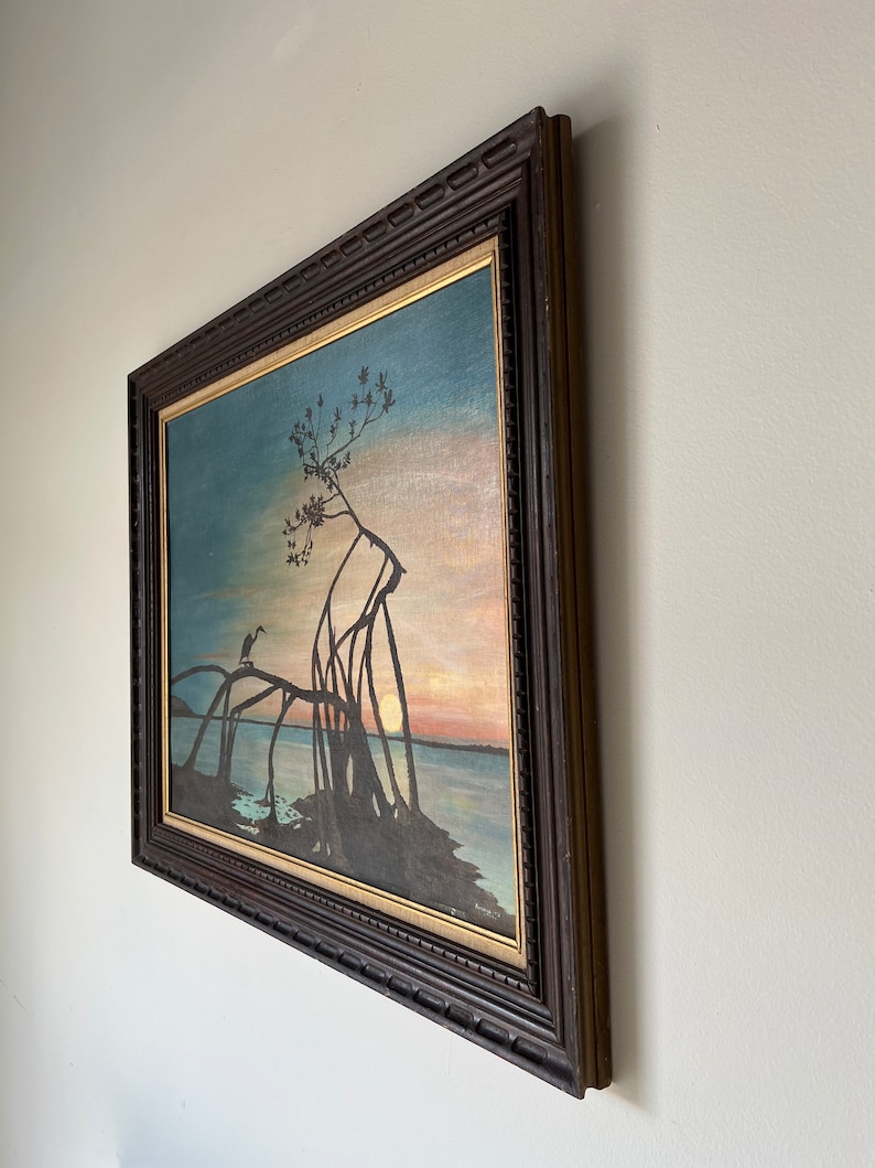 1970s Milton M. Kimmelman Mangrove Tree in - Etsy