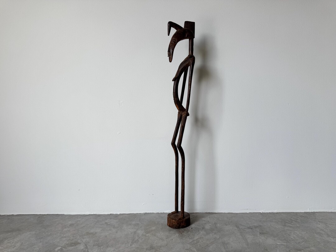 Vintage Hand-carved African Senufo Rhythm Pounder Statue - Etsy