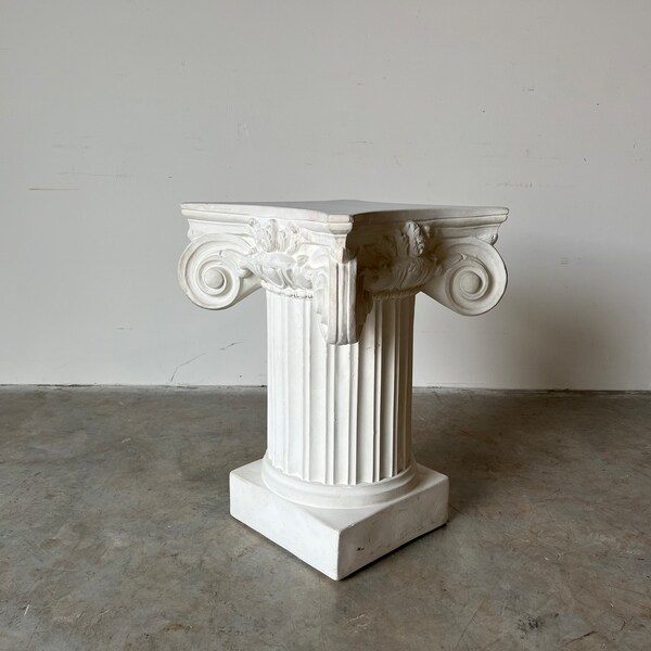 Plaster Pedestal - Etsy