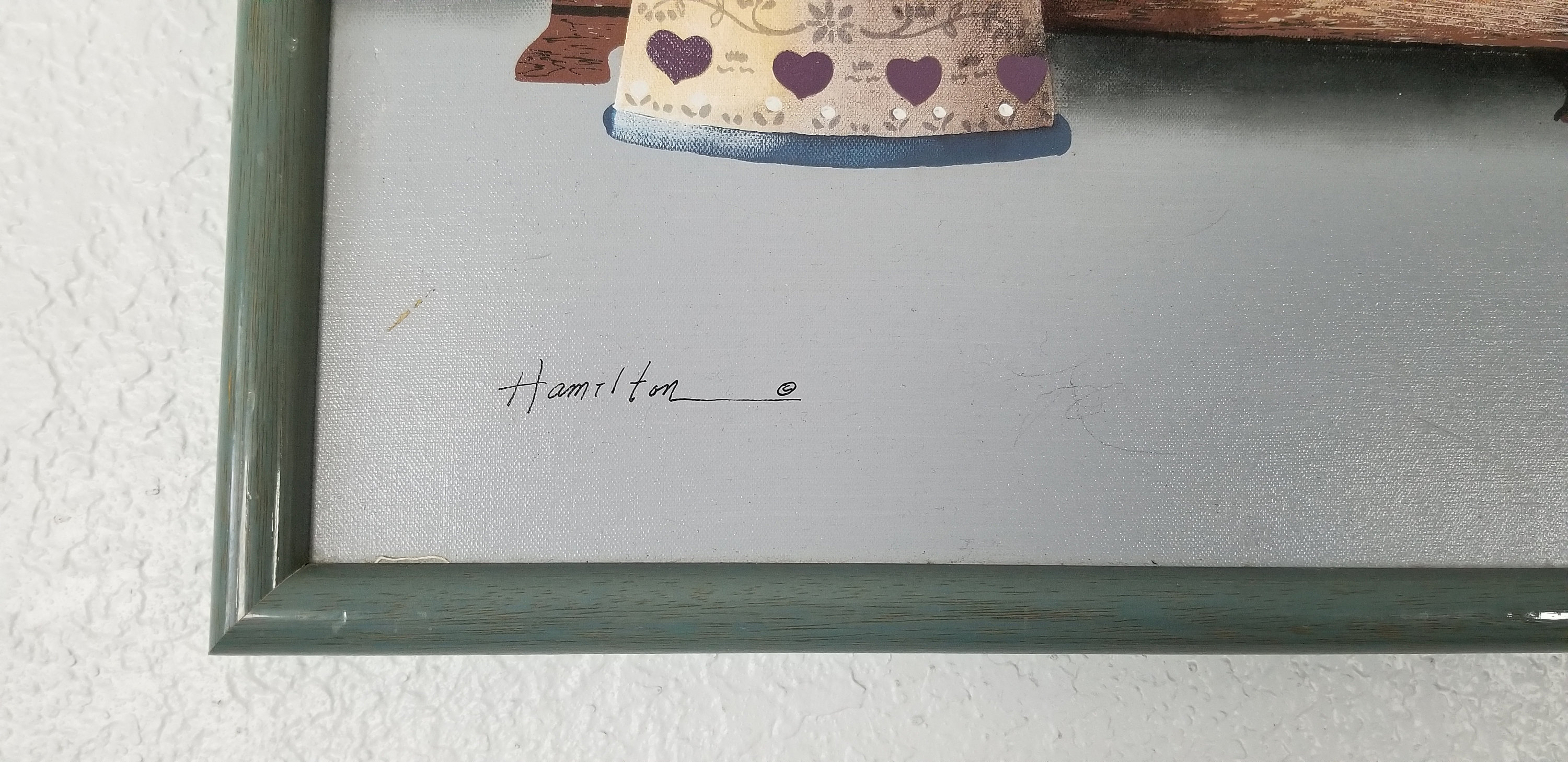 Vintage Hamilton Still Life Farm House Abstract Painting . | Etsy