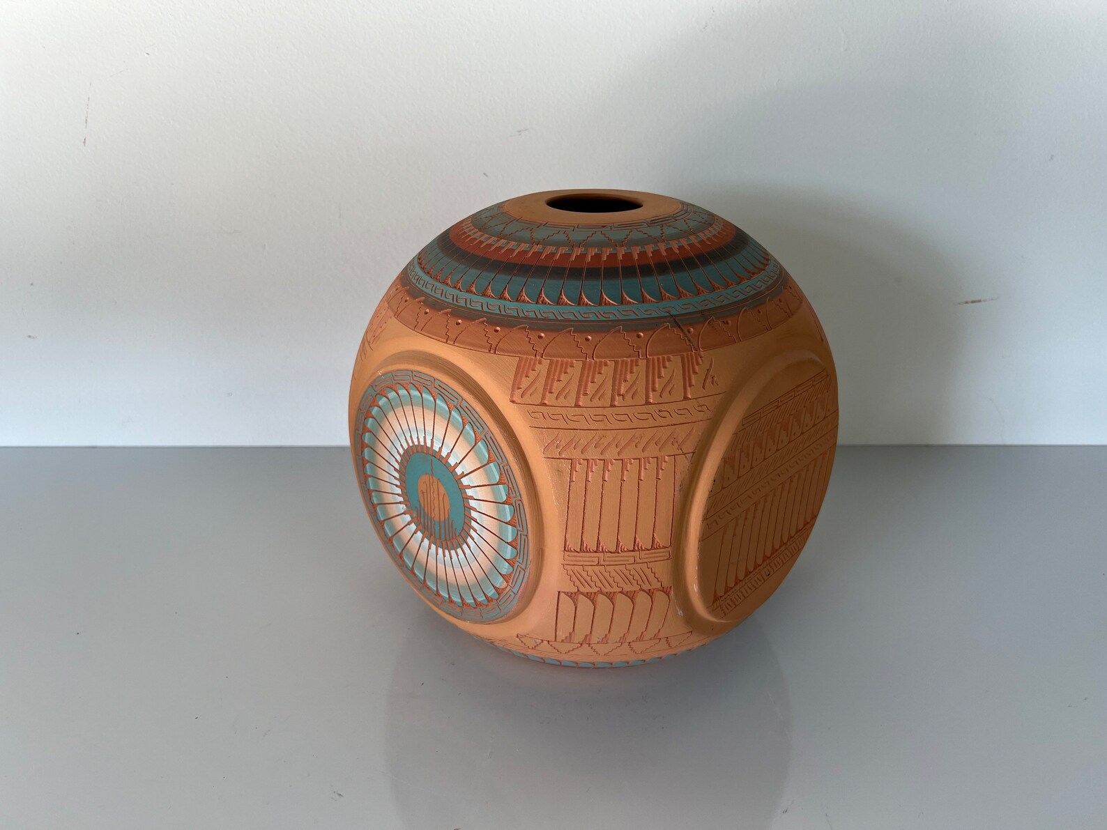 1990's Dennison Billy Narcio Native American Navajo Art Pottery Vase - Etsy