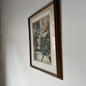 1980's Gustave Wander Impressionist Watercolor Painting - Etsy